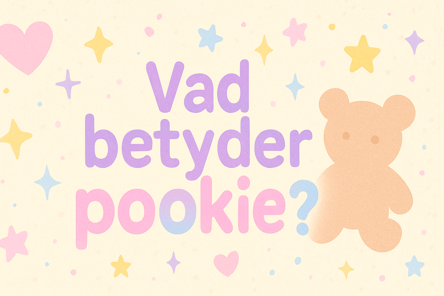 Vad betyder pookie? – Global Utmaning